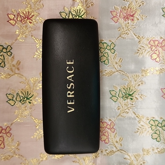 Versace | Accessories | Versace Sunglass Case Black | Poshmark